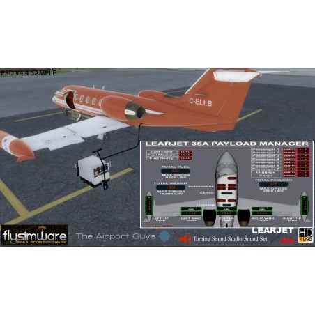 Flysimware Learjet 35A