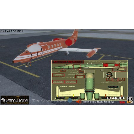 Flysimware Learjet 35A