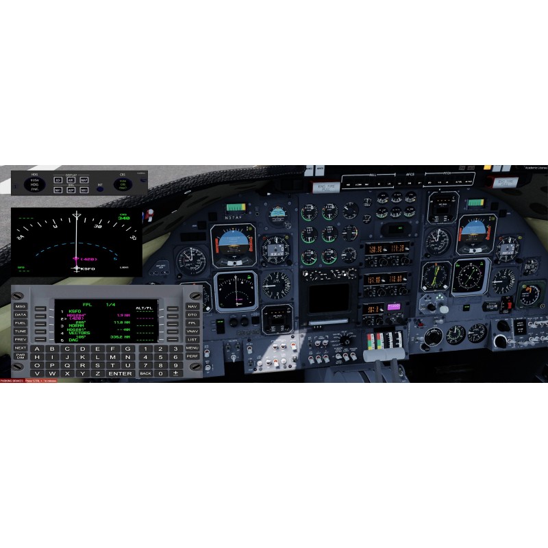 Flysimware Learjet 35A FMS Expansion Pack