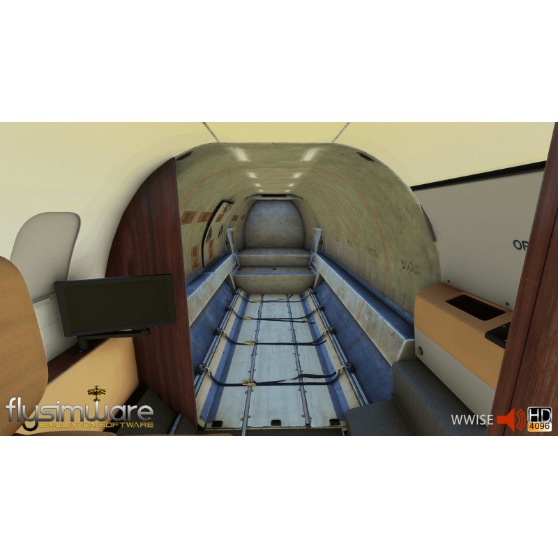 Flysimware Learjet 35A Cargo Expansion pack MSFS2020