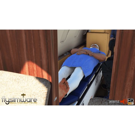 Flysimware Learjet 35A Medevac Expansion pack MSFS2020