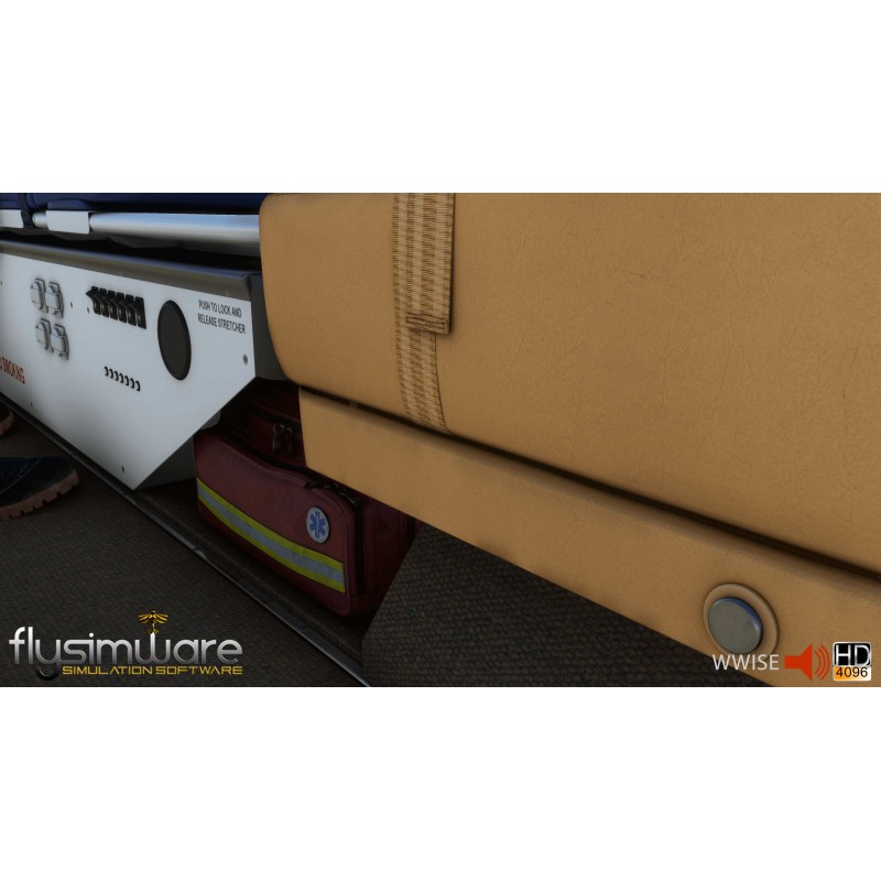 Flysimware Learjet 35A Medevac Expansion pack MSFS2020