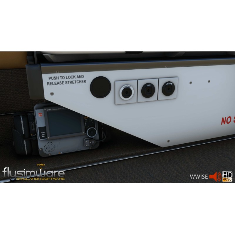 Flysimware Learjet 35A Medevac Expansion pack MSFS2020