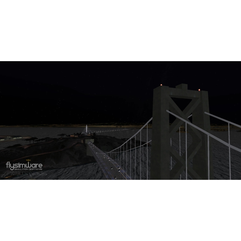 bay bridge scenery fsx update