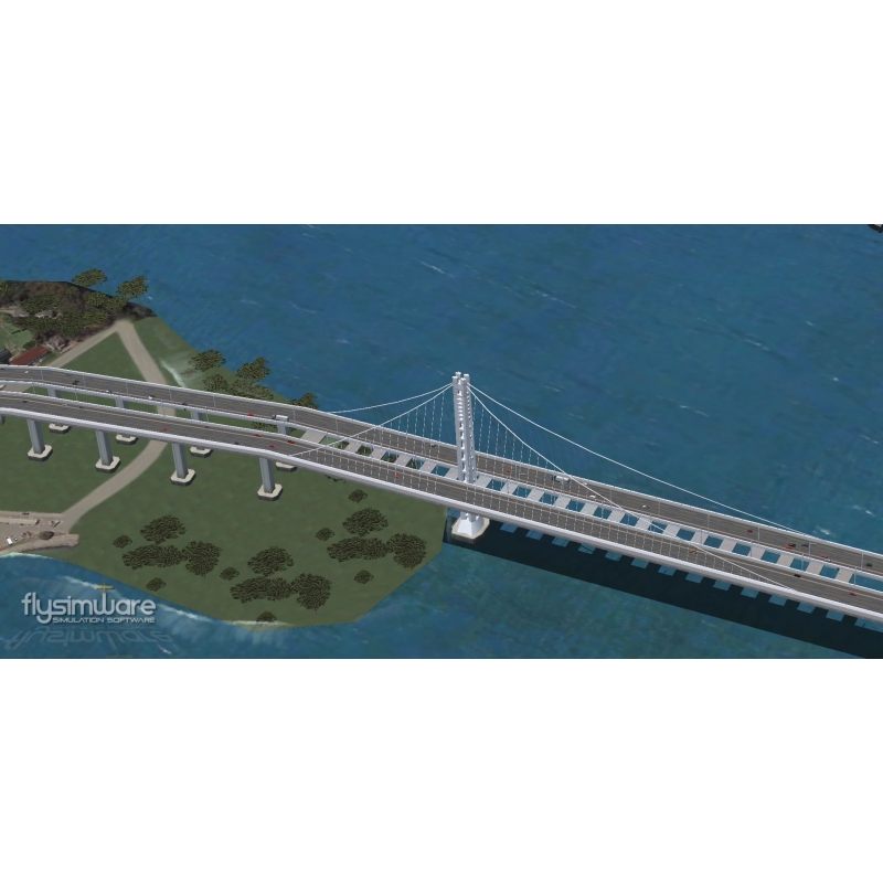 bay bridge scenery fsx update